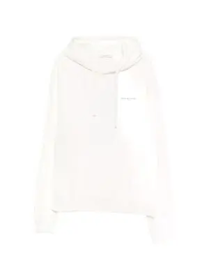 IH NOM UH NIT Kangaroo-pocket Hoodie - White