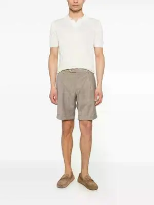 Tagliatore Keith Collar Polo Shirt - Neutrals