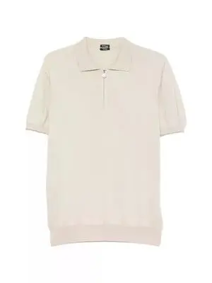 Kiton Zip-up Polo Shirt