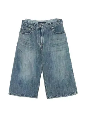 JUUN.J Panelled Denim Shorts