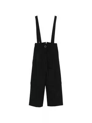JUUN.J Palazzo Pants With Suspenders