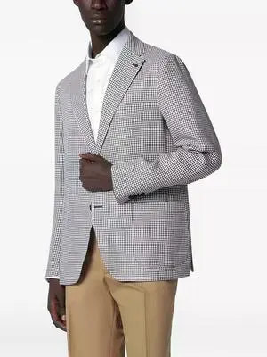 Tagliatore Check-patterned Blazer