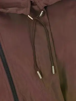 Fendi Hooded Zip-up Bomber Jacket