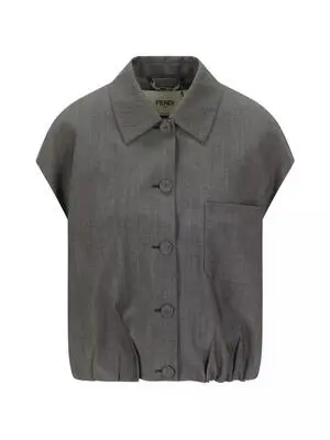 Fendi Buttoned Jacket