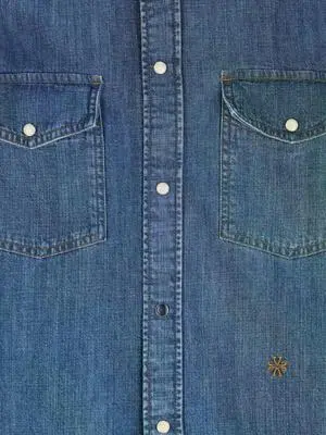 JACOB COHЁN Embroidered Denim Shirt