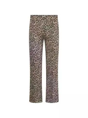 Seductive Animal-print Trousers