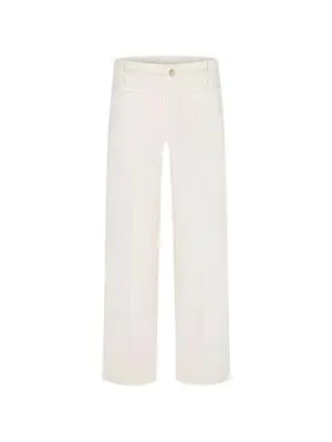 CAMBIO Buttoned Cropped Jeans