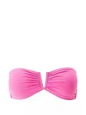 Melissa Odabash Alba V-neck Bikini Top - Pink