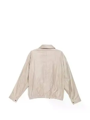 GIORGIO BRATO Leather Collared Jacket