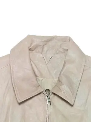 GIORGIO BRATO Leather Collared Jacket