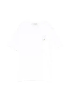 KIMHEKIM Heart Patched T-shirt - White