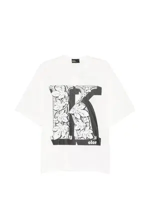 Kolor Logo-print T-shirt White