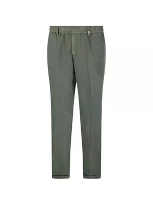 MYTHS Elasticated-waistband Trousers - Green