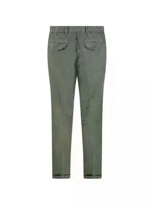 MYTHS Elasticated-waistband Trousers - Green