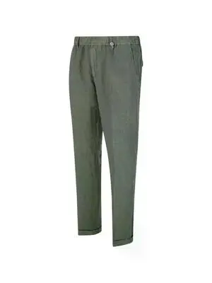 MYTHS Elasticated-waistband Trousers - Green