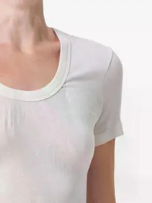 Citizens Of Humanity Ribbed T-shirt - Neutrals