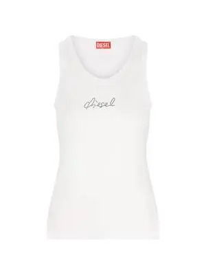 DIESEL Crystal-embellished Tank Top