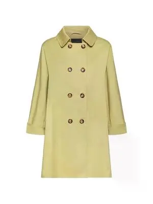 ELENA MIRO` Gabardine Trench Coat