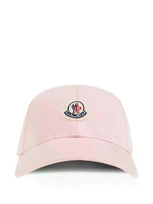 Moncler Logo-patch Baseball Cap - Pink