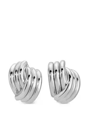 HEAVEN MAYHEM Clove Hoop Earrings - Silver