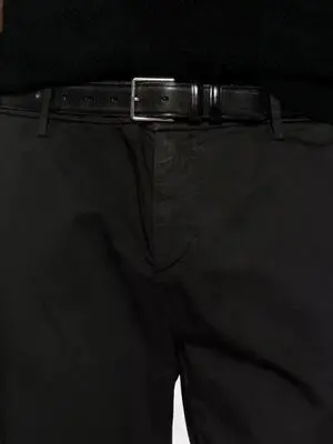 DONDUP Cuffed Trousers - Black
