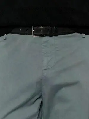 DONDUP Cuffed Trousers - Blue