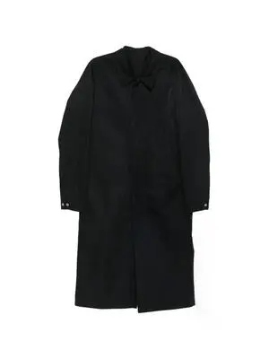 Rick Owens Brad Buttoned Trench Coat