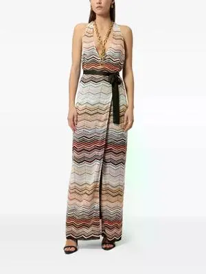 Missoni Chevron Halterneck Maxi Dress
