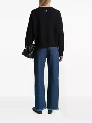 Alberta Ferretti Floral Knitwear - Blue