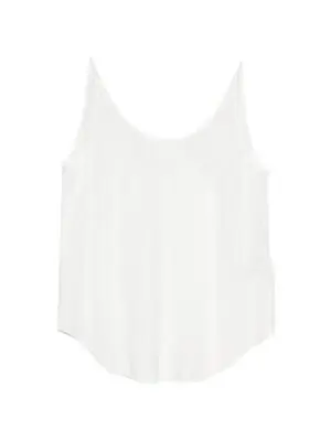 Ba&sh Sleeveless Scoop-neck Top