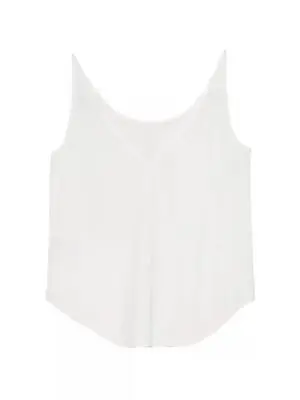 Ba&sh Sleeveless Scoop-neck Top