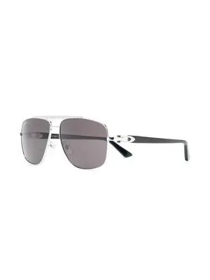 CARTIER Tinted Pilot-frame Sunglasses