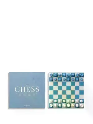 PRINTWORKS Nº1 Chess Board Game Set - Blue