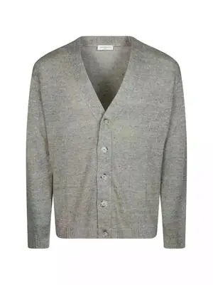 DANIELE FIESOLI Buttoned V-neck Cardigan - Grey