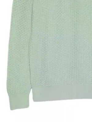 BOSS Textured Crew Neck Sweater