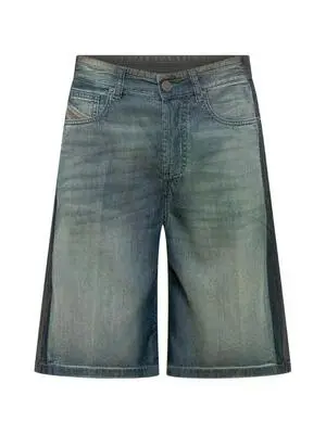 Diesel® Contrast Stitching Shorts For Women