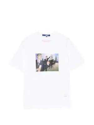 Junya Watanabe Printed T-shirt - Neutrals