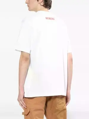 Junya Watanabe Printed T-shirt - Neutrals