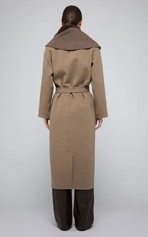 Simkhai Allura Wool-blend Midi Coat