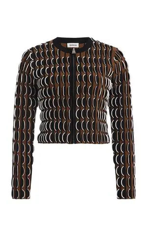 Simkhai Kylie Cropped Cardigan - Multi