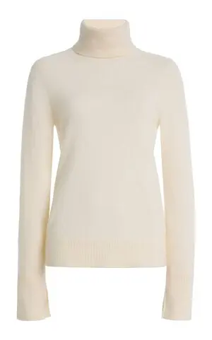 Simkhai Merino Wool Knit Turtleneck - Ivory