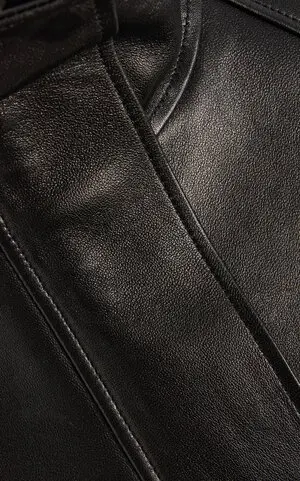 Simkhai Orvik Leather Cape Jacket