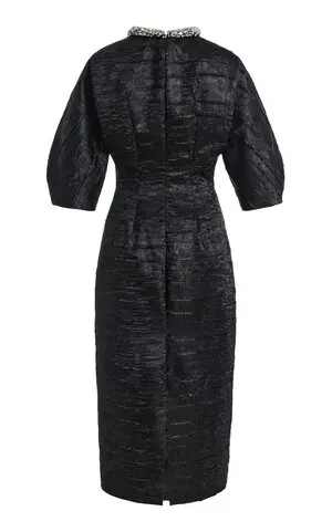 Simkhai Ashleigh Textured Midi Dress