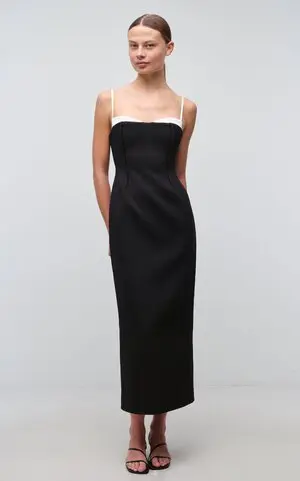 Simkhai Kristen Layered Midi Dress