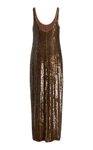Simkhai Bex Sequined Maxi Dress