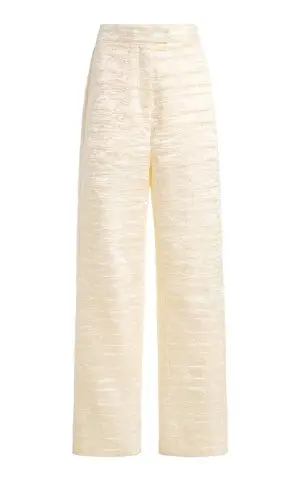 Simkhai Jette High-rise Straight-leg Pants