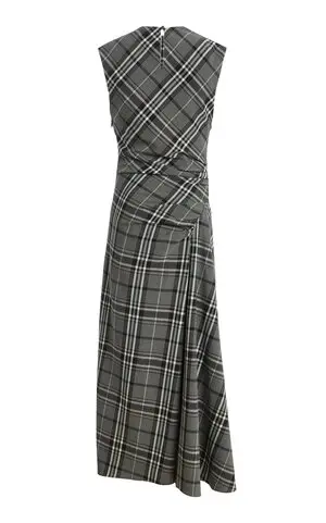 Simkhai Burke Draped Midi Skirt