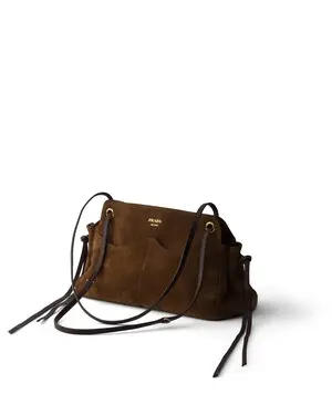 Prada Large Suede Tote
