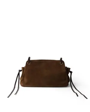 Prada Large Suede Tote