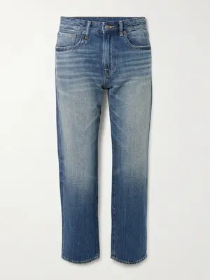 R13 Romeo High-rise Straight-leg Jeans - Blue